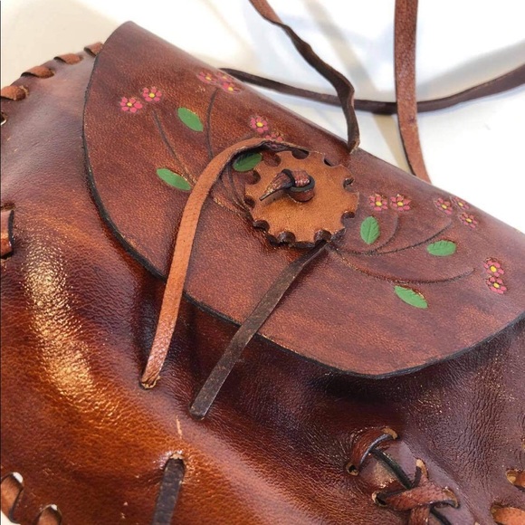 Bags | Vintage Made In Philippines Hand Tooled Purse Euc | Poshmark